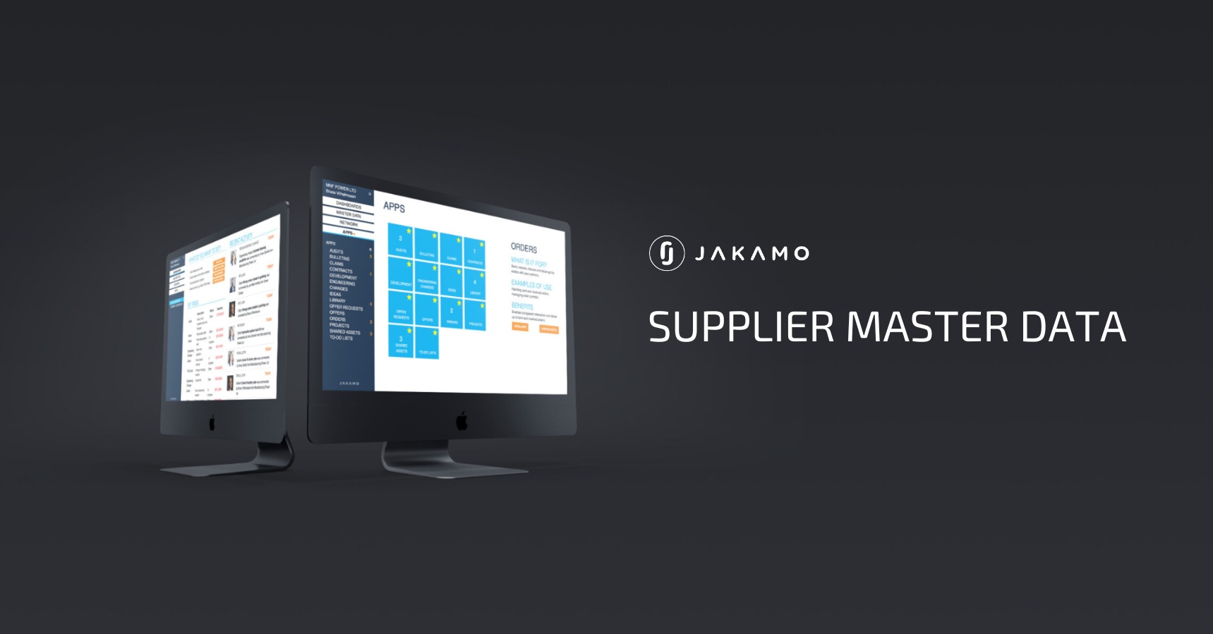 Introducing the Supplier Master Data Module - Jakamo